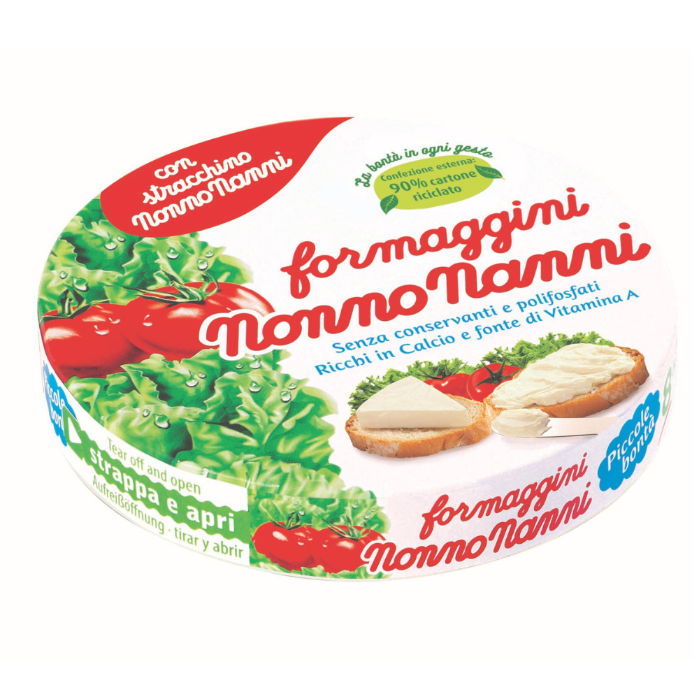 Formaggini Cheese Wedges 140g - Nonno Nanni | Euromercato