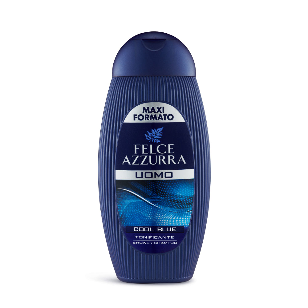 Felce Azzurra Cool Blue Shower Shampoo 400ml for men | Euromercato