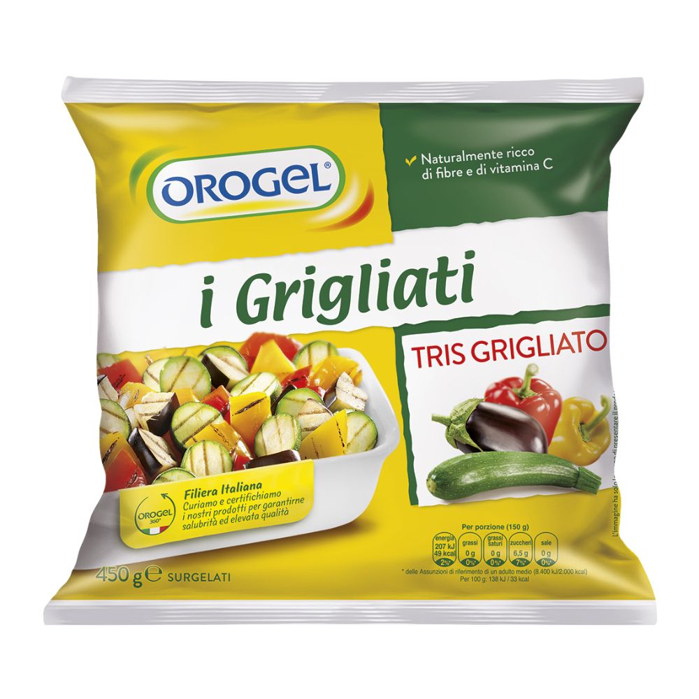 Grilled Vegetable 450g - Orogel | Euromercato